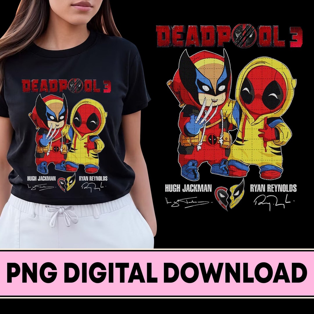 Vintage Deadpool 3 Png, Deadpool & Wolverine Png, Deadpool Movie Png ...