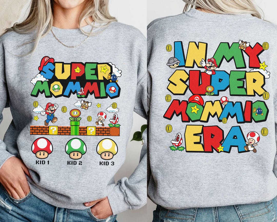 Personalized Super Mommio Shirt, Super Daddio Kiddo Matching Shirt ...