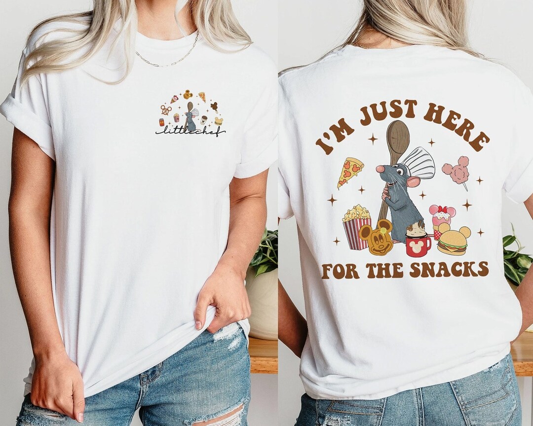 Little Chef Remy Shirt, Disneyland Ratatouille Shirt, Just Here for the ...