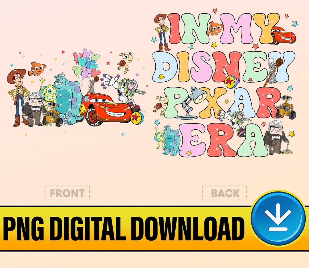 In My Pixar Era Png, Pixar Character, Monster Inc Png, Toy Story Png ...