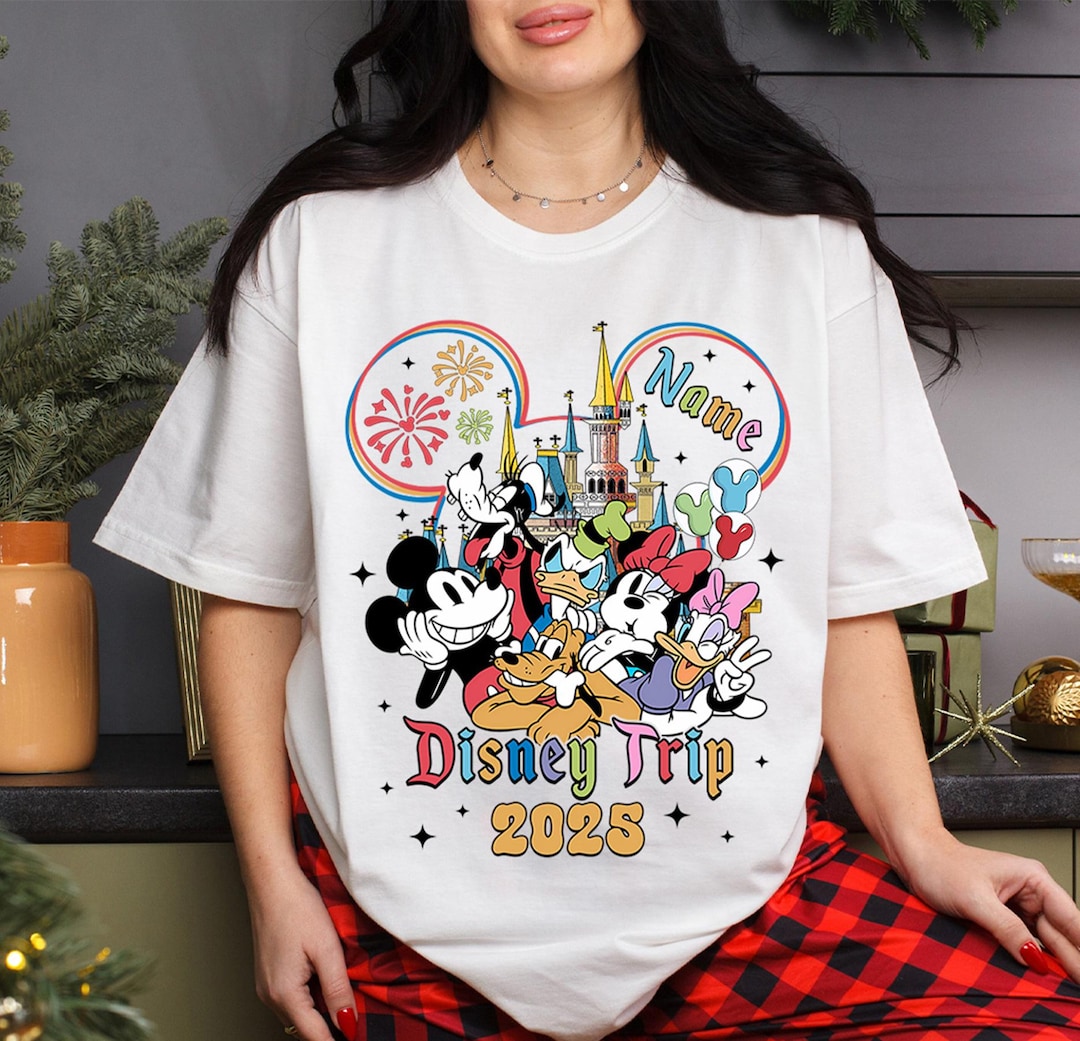Personalized Disneyland Family Trip 2025 Matching Shirt, Custom ...