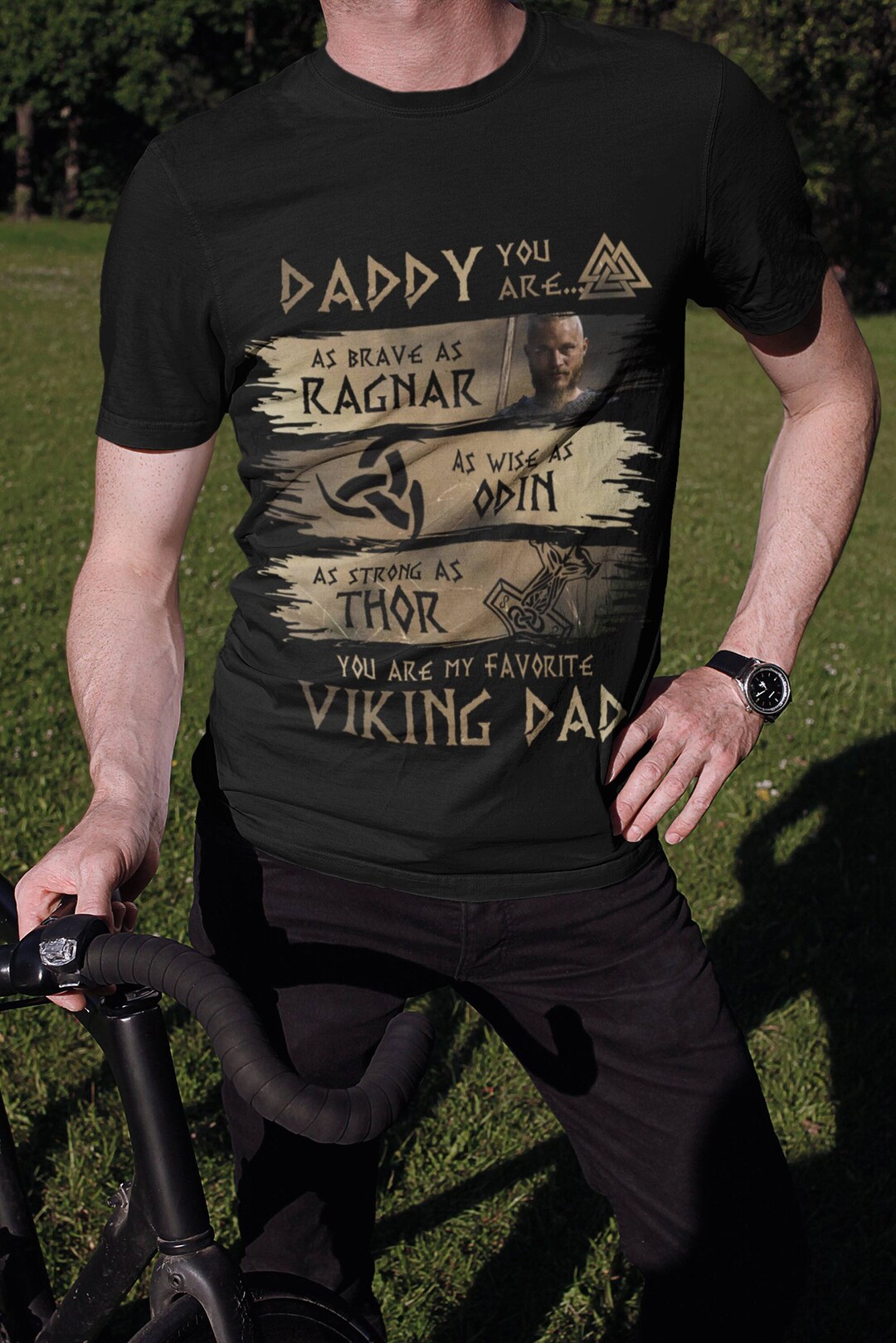 Viking Dad Thor Ragna Odin T-shirt, Norse Mythology Viking Shirt ...