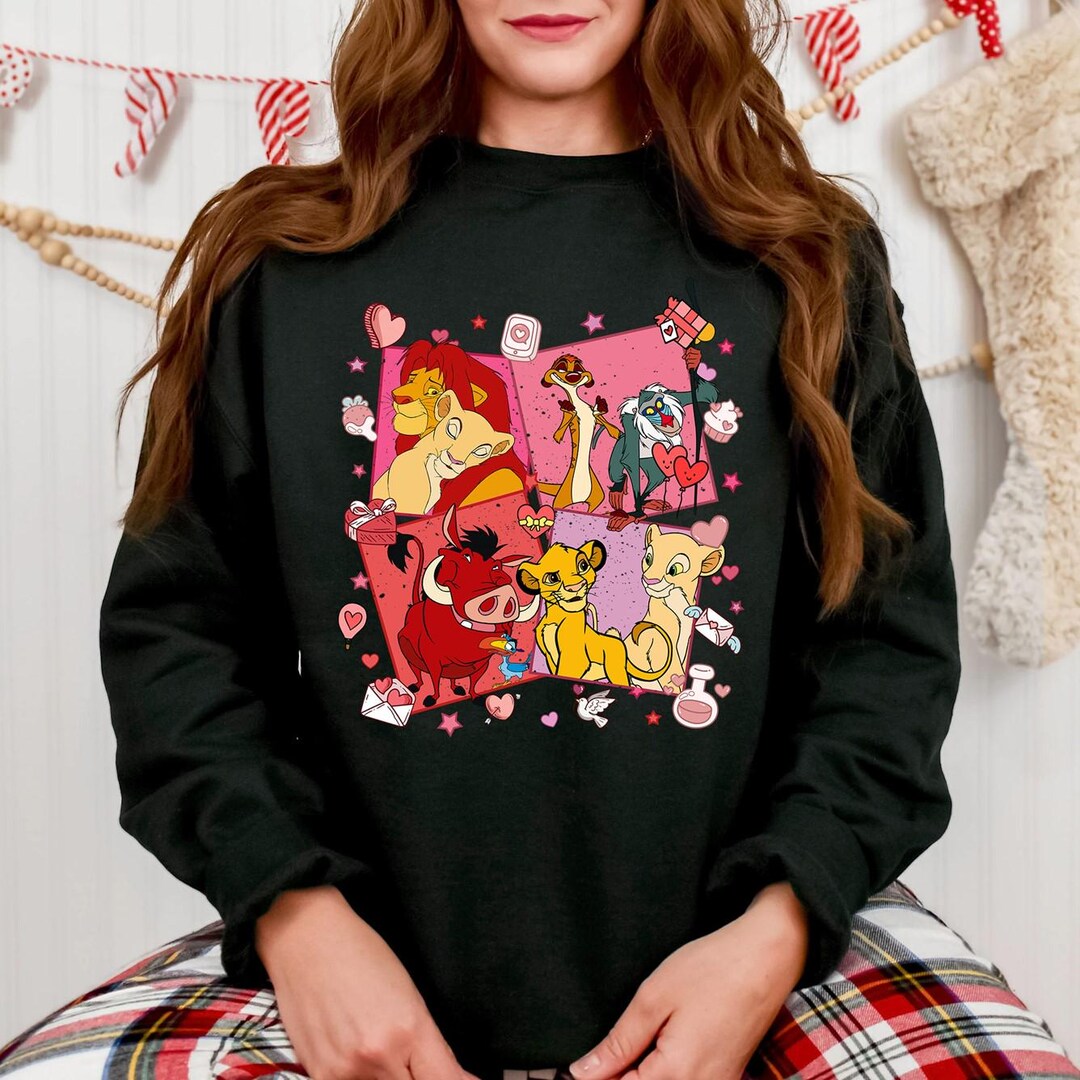 Lion King Valentine Shirt, Nala and Simba Couple Shirt, Her Simba ...