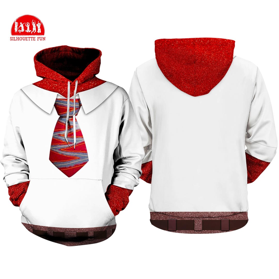 Inside Out 2 3D Full Over Print Costume Shirt, Inside Out Anger Hoodie ...