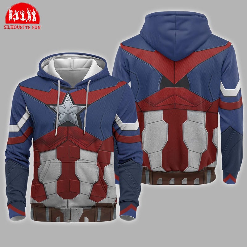 Superhero Cosplay Hoodie - Etsy