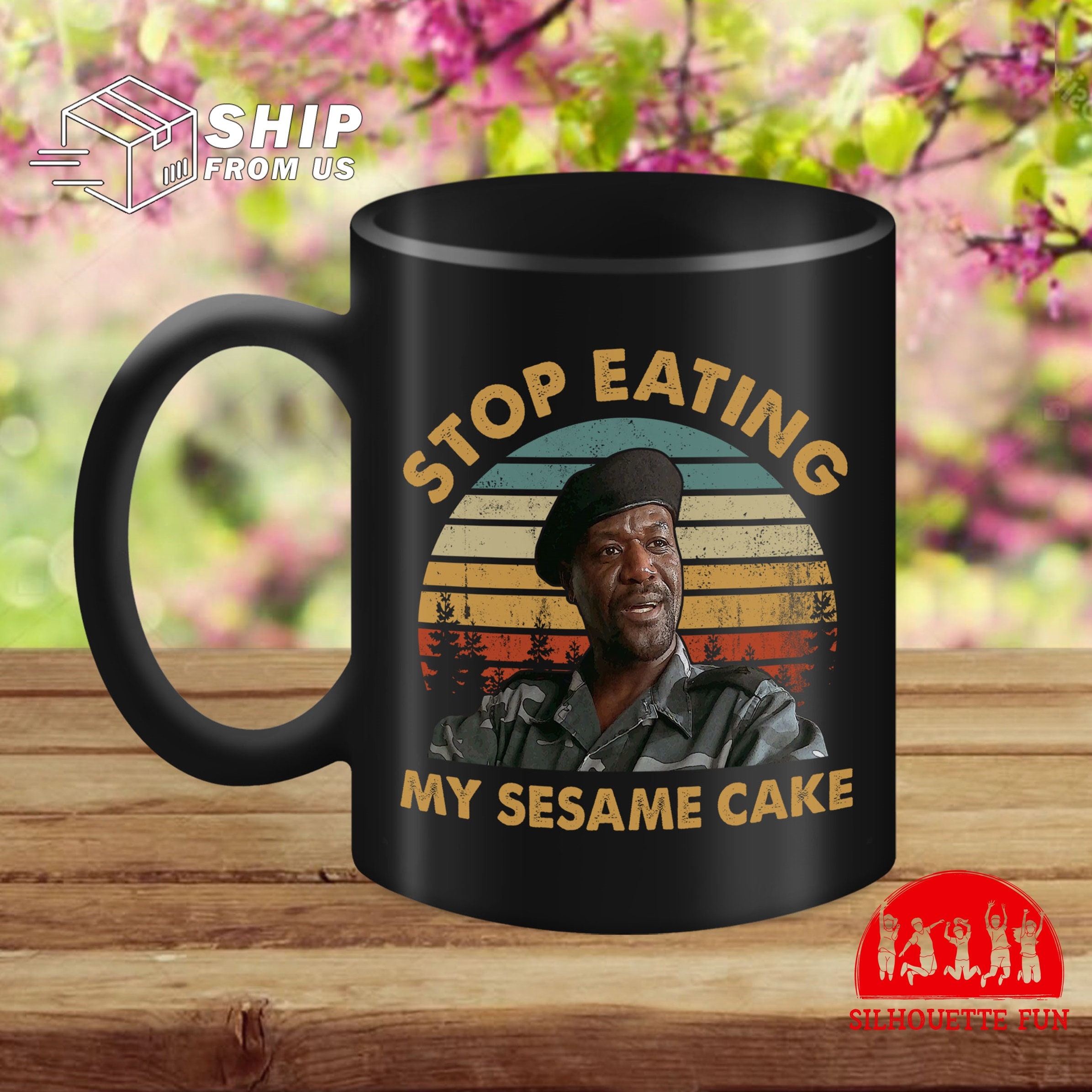 Congo Stop Eating My Sesame Cake Vintage Mug Captain Wanta - Etsy Australia