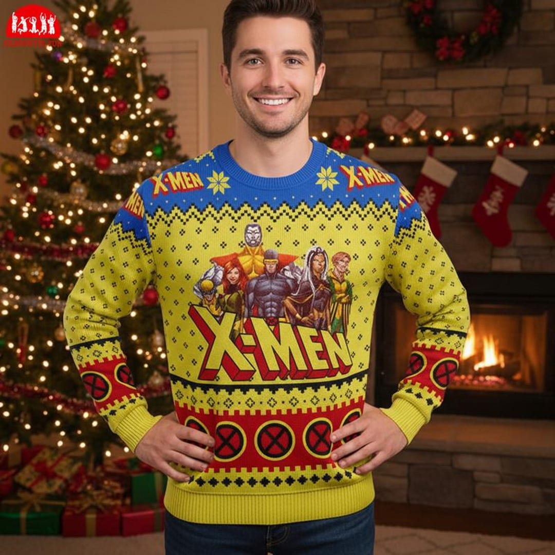 Deadpool Wolverine Ugly Christmas Sweater, Wolverine Ugly Christmas ...