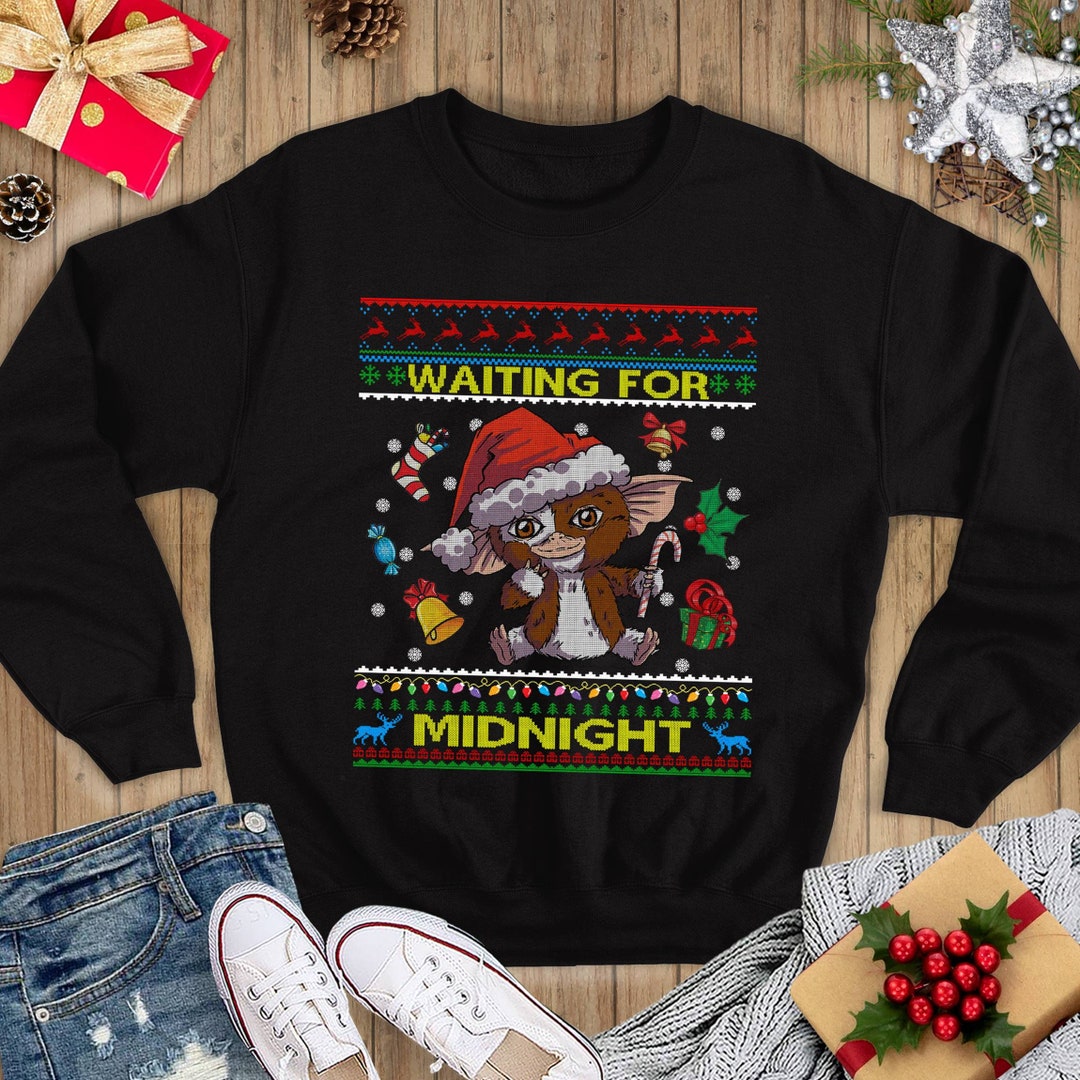 Gremlins Christmas Shirt, Gizmo Gremlins Ugly Christmas Sweatshirt ...