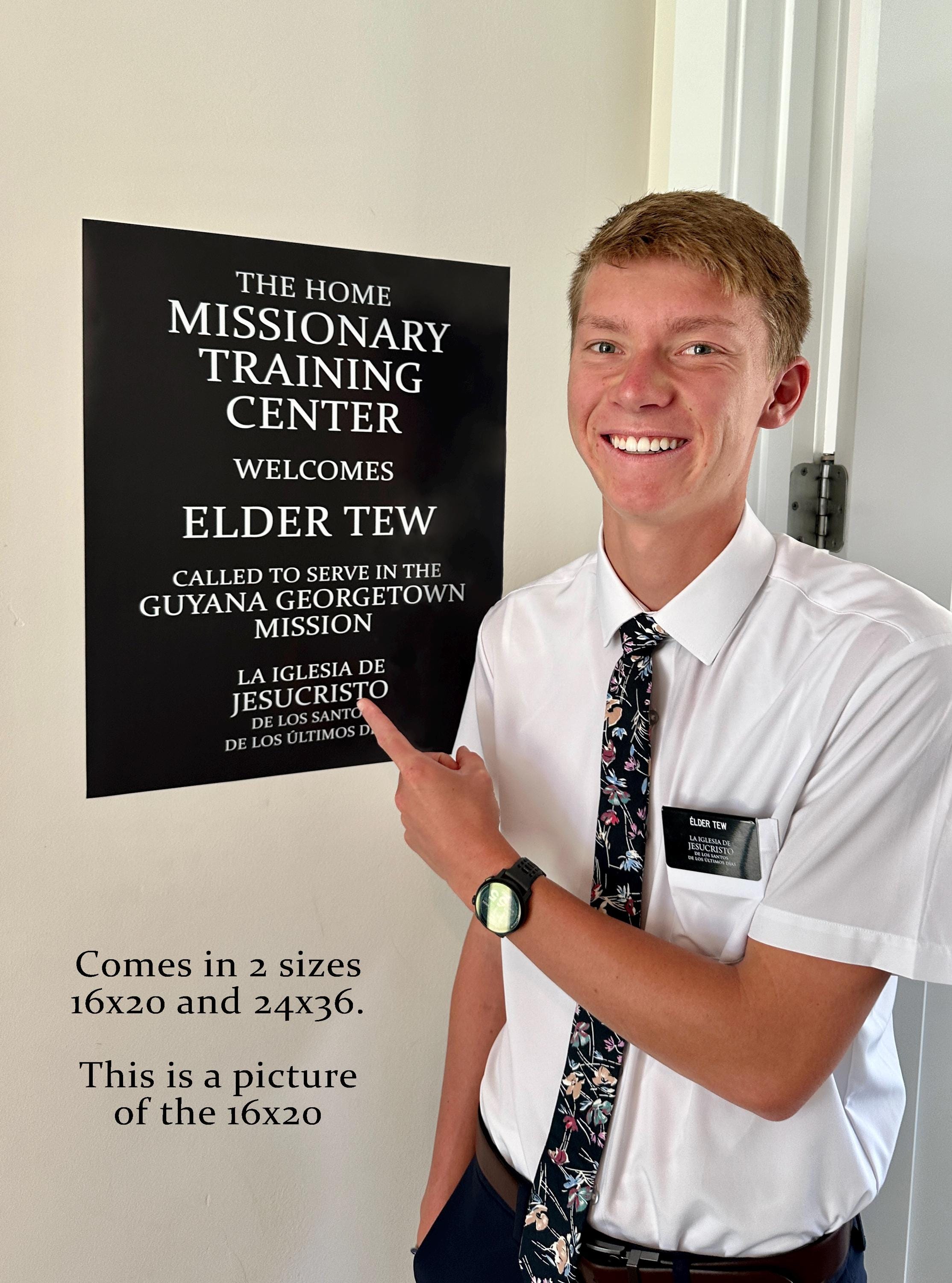 Welcome to Home MTC Sign (digital Download), Missionary Training Center ...