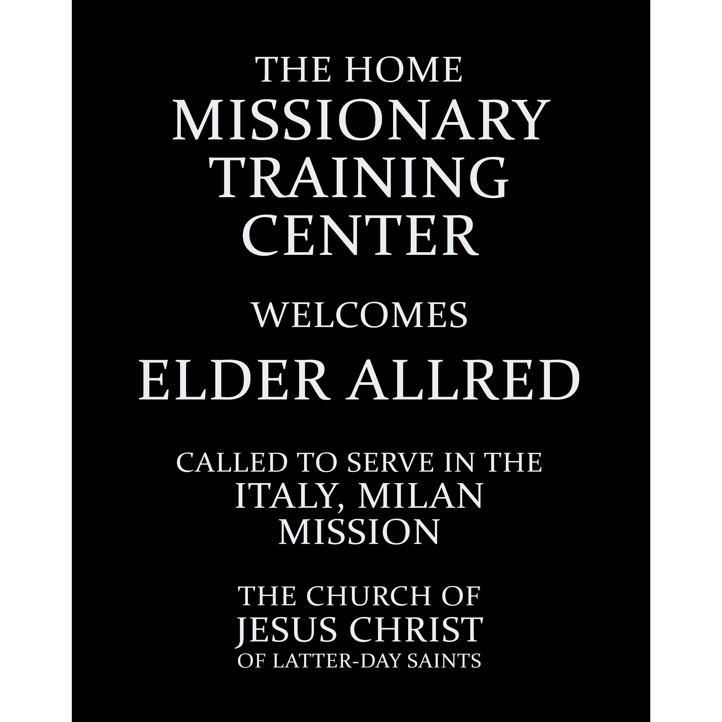 Welcome to Home MTC Sign (digital Download), Missionary Training Center ...