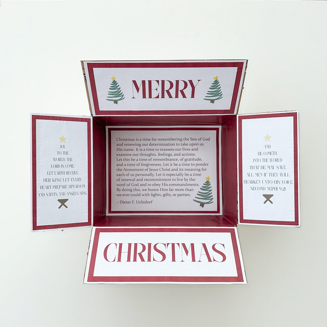 Missionary Christmas Package, A Christ Centered Christmas Package, LDS ...