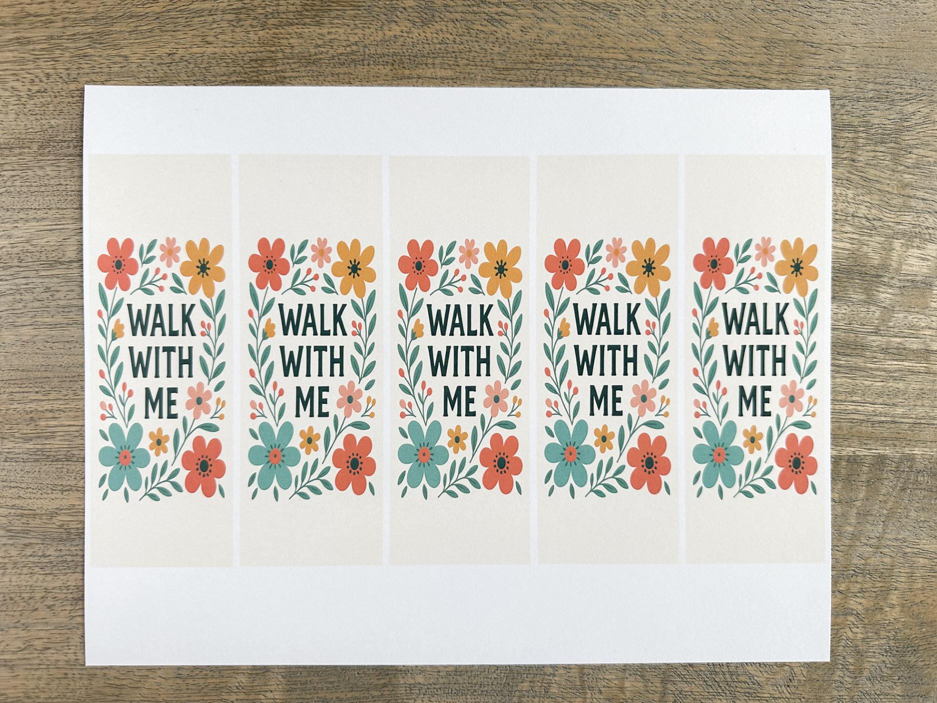 Walk With Me Young Women Posters / Bookmarks. 2026 Youth Theme Gifts ...