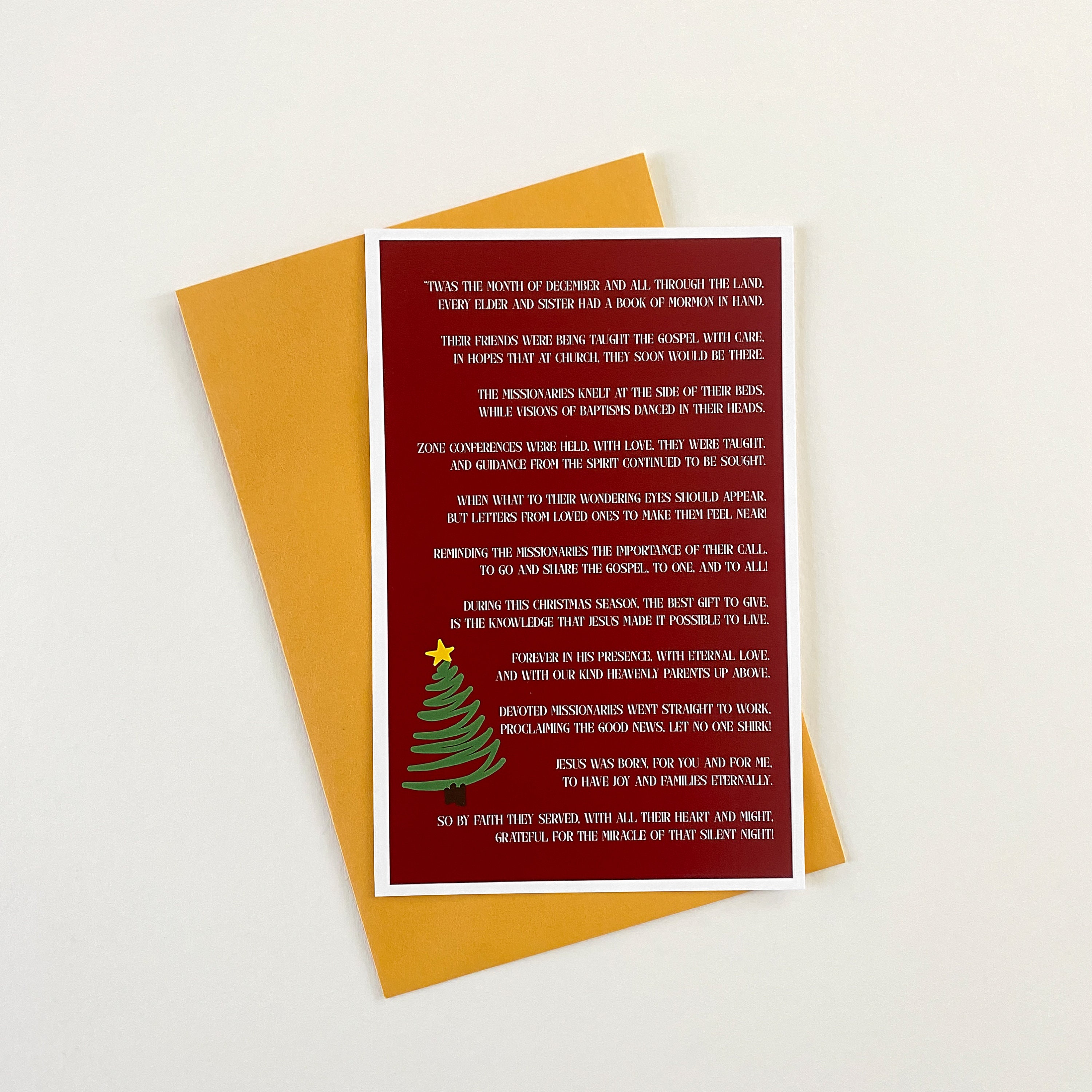 Lds Sister Missionary Birthday Card