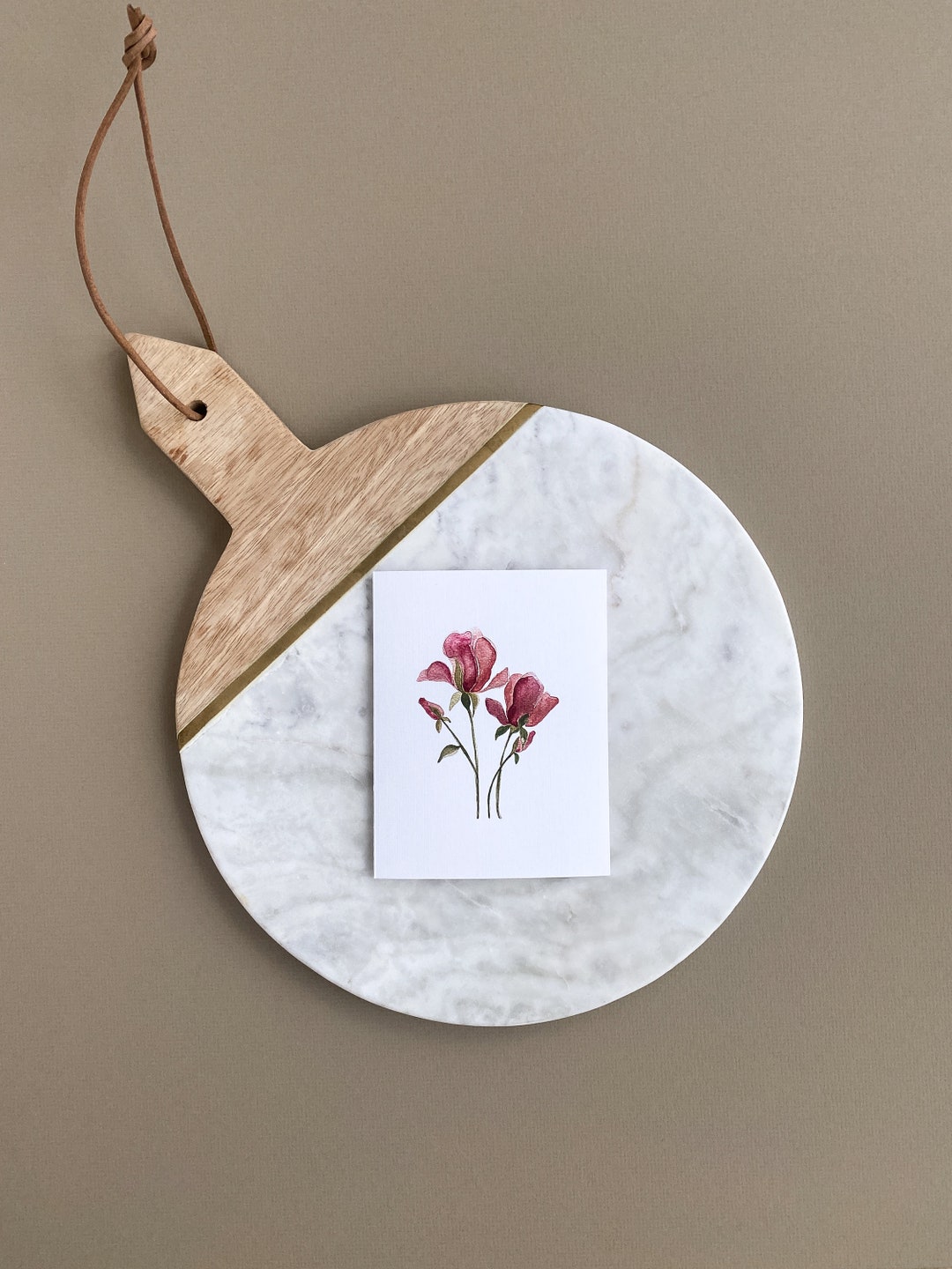 Rosebud Cards (pack of 5) - Etsy