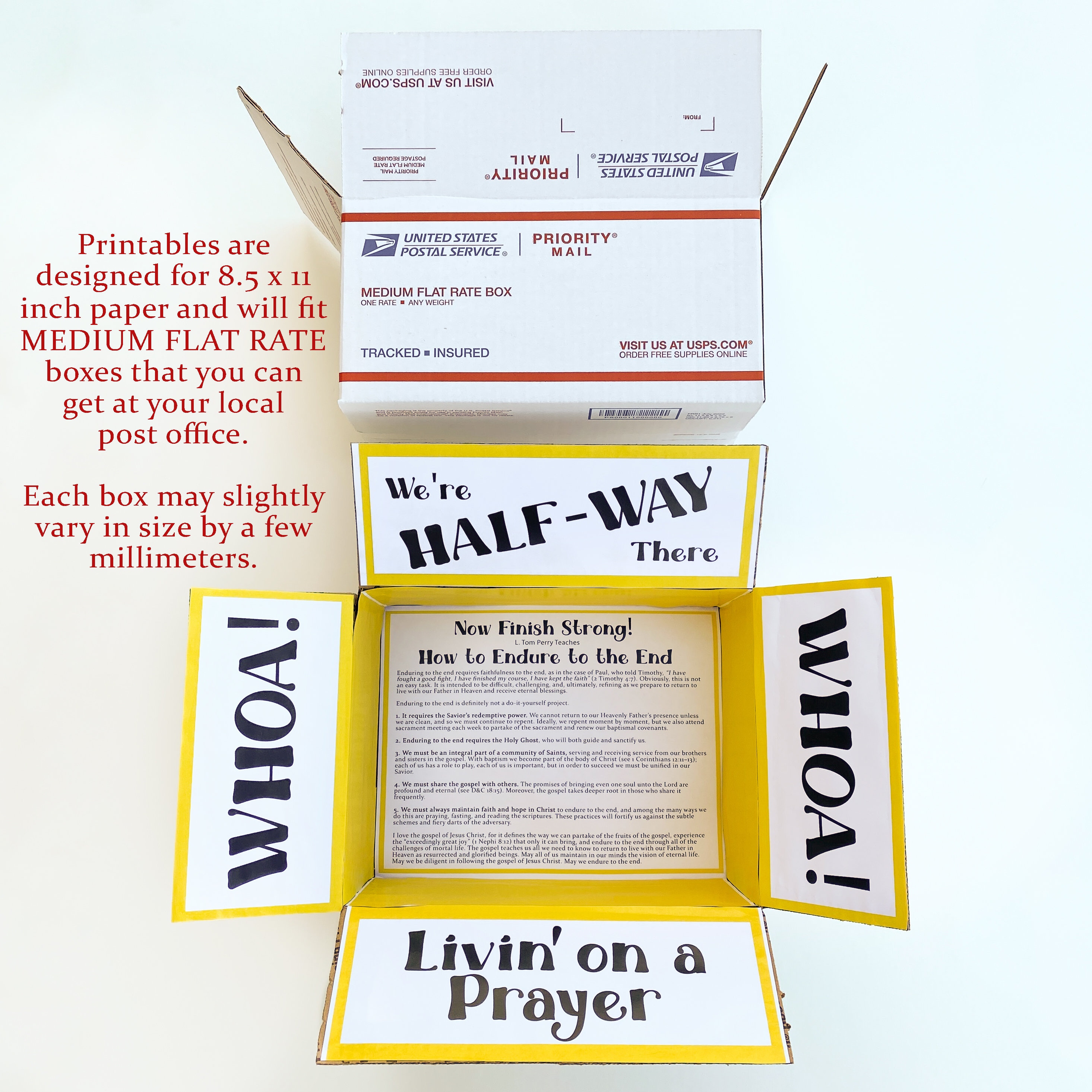 Half-way There/hump Day Package for Missionaries, Digital Download ...