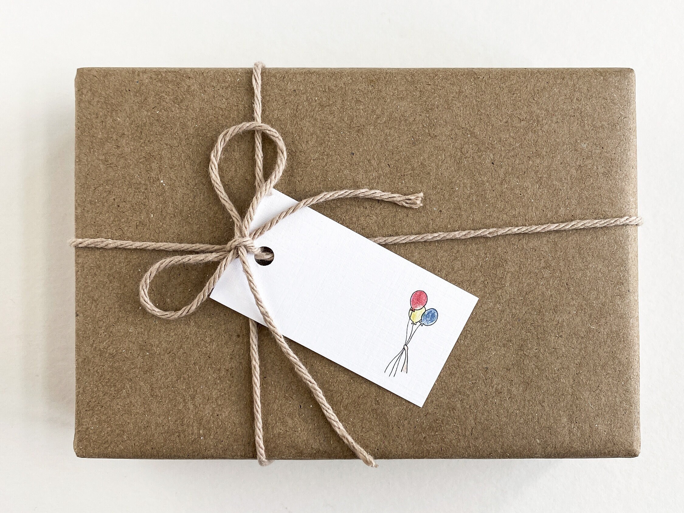 Birthday Gift Tags Printable Digital Download, Balloons, Yw Gift Tags ...