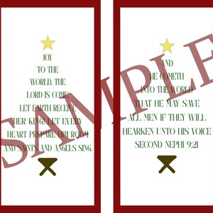 Missionary Christmas Package, A Christ Centered Christmas Package, LDS ...