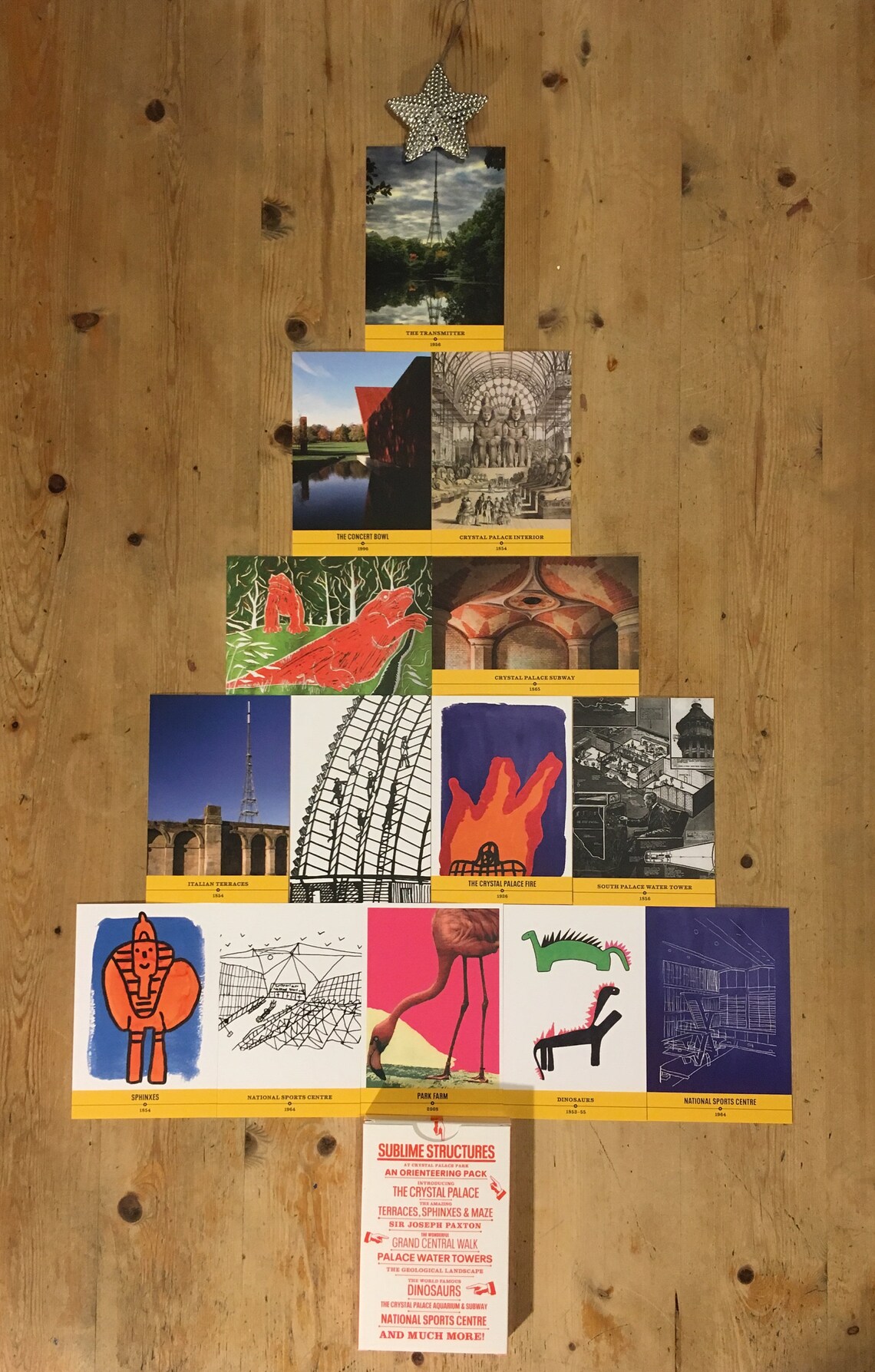 Sublime Structures at Crystal Palace Park an Orienteering Pack - Etsy UK