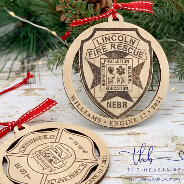 Fire Department Custom Logo - Etsy