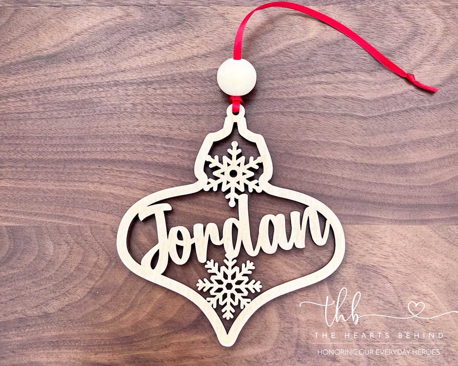 Custom Name Ornament Personalized Ornament With Name Laser - Etsy