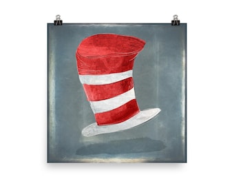 Dr. Seuss Read Across America Week Cat in the Hat Color Pages - Etsy