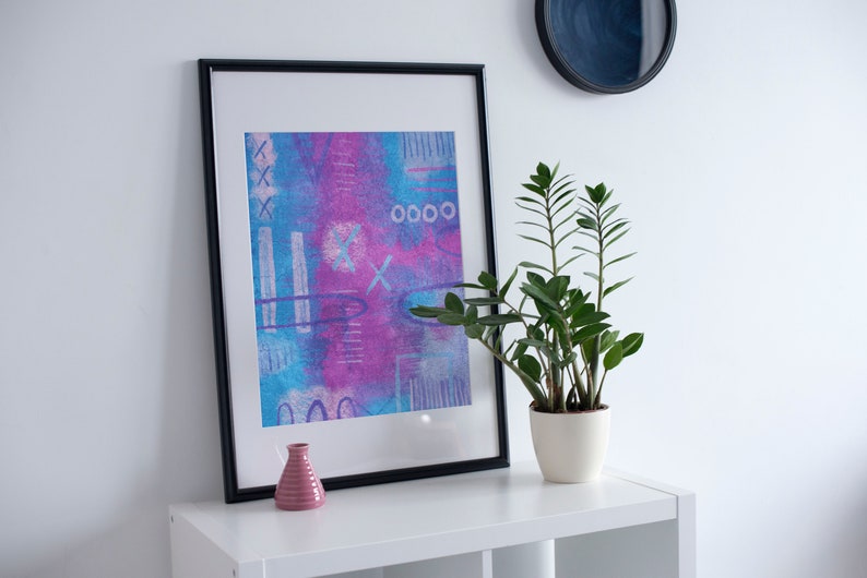 Ascend Abstract No. 5 Printable Wall Art Poster - Etsy