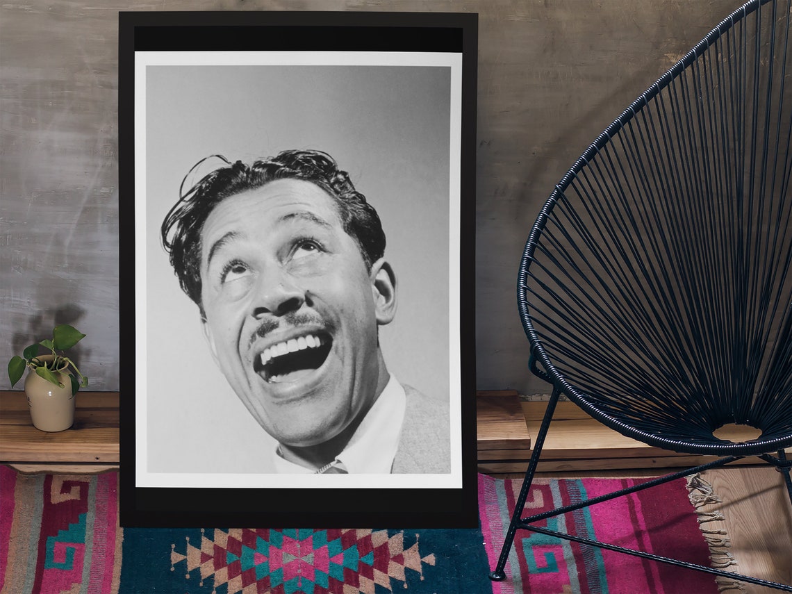 Portrait of Cab Calloway Jazz Singer and Big Bandleader Digital Photo ...