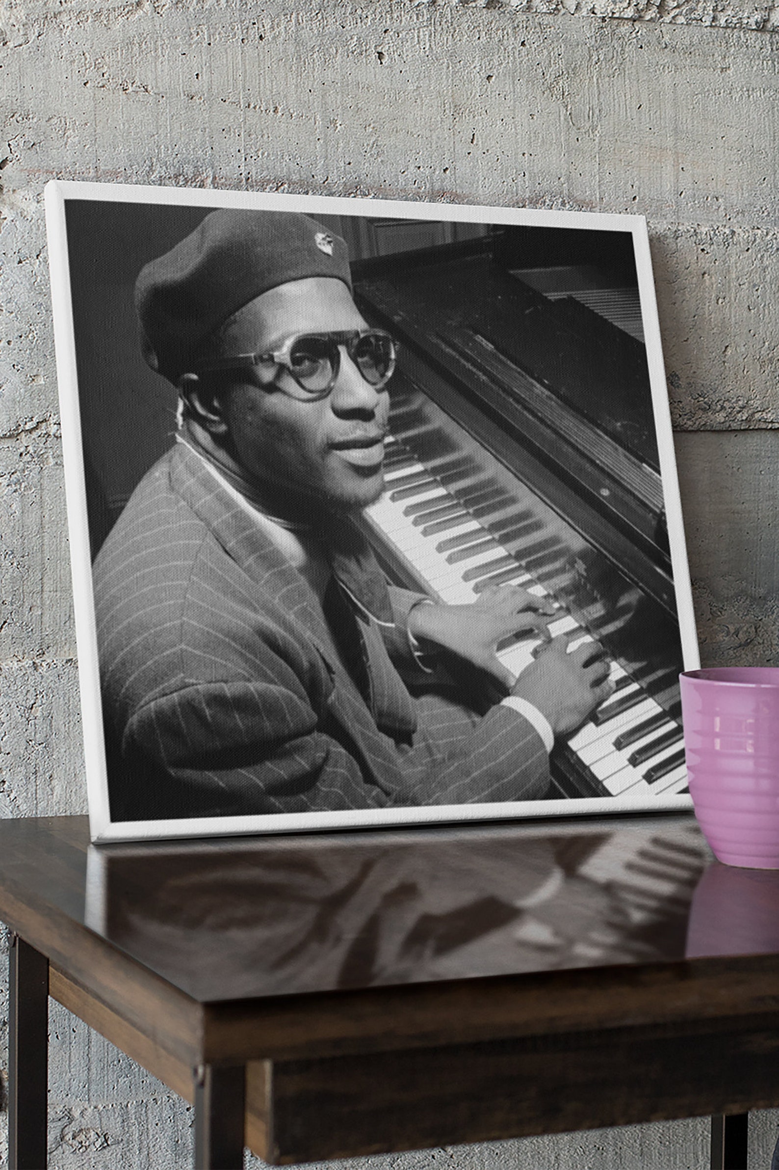 Thelonious Monk Playing Piano Minton's Playhouse Jazz Club - Etsy