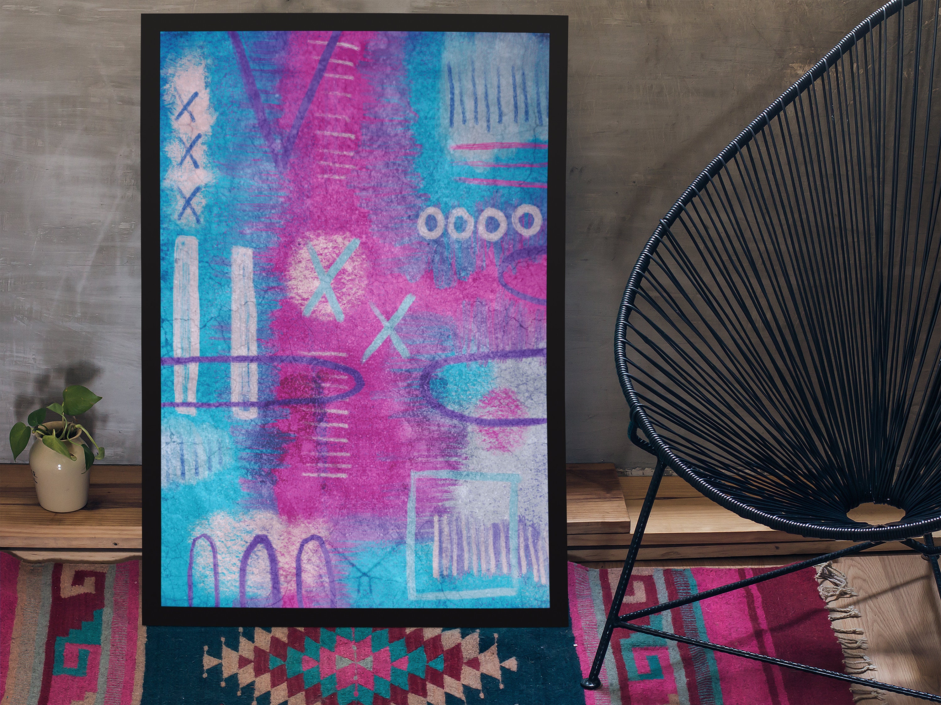 Ascend Abstract No. 5 Printable Wall Art Poster - Etsy