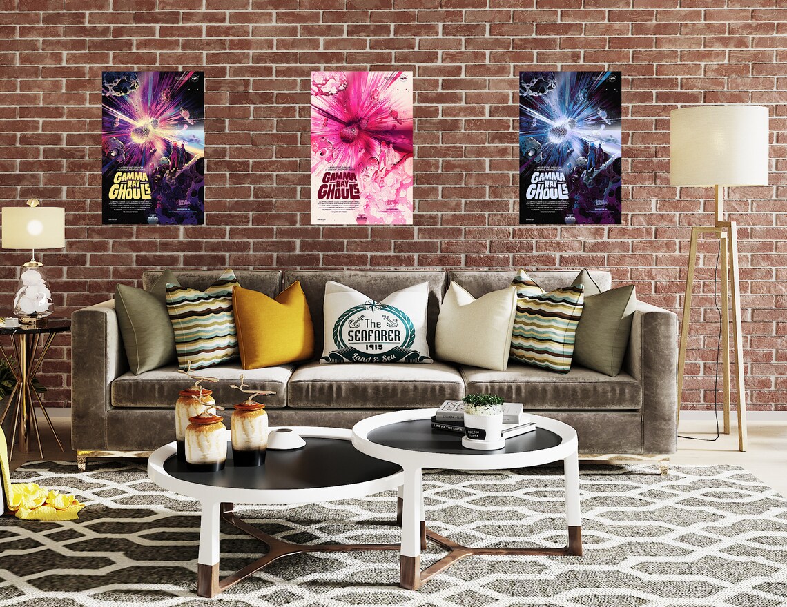 NASA Galaxy of Horrors Posters Gamma Ray Ghouls Printable Wall Art ...