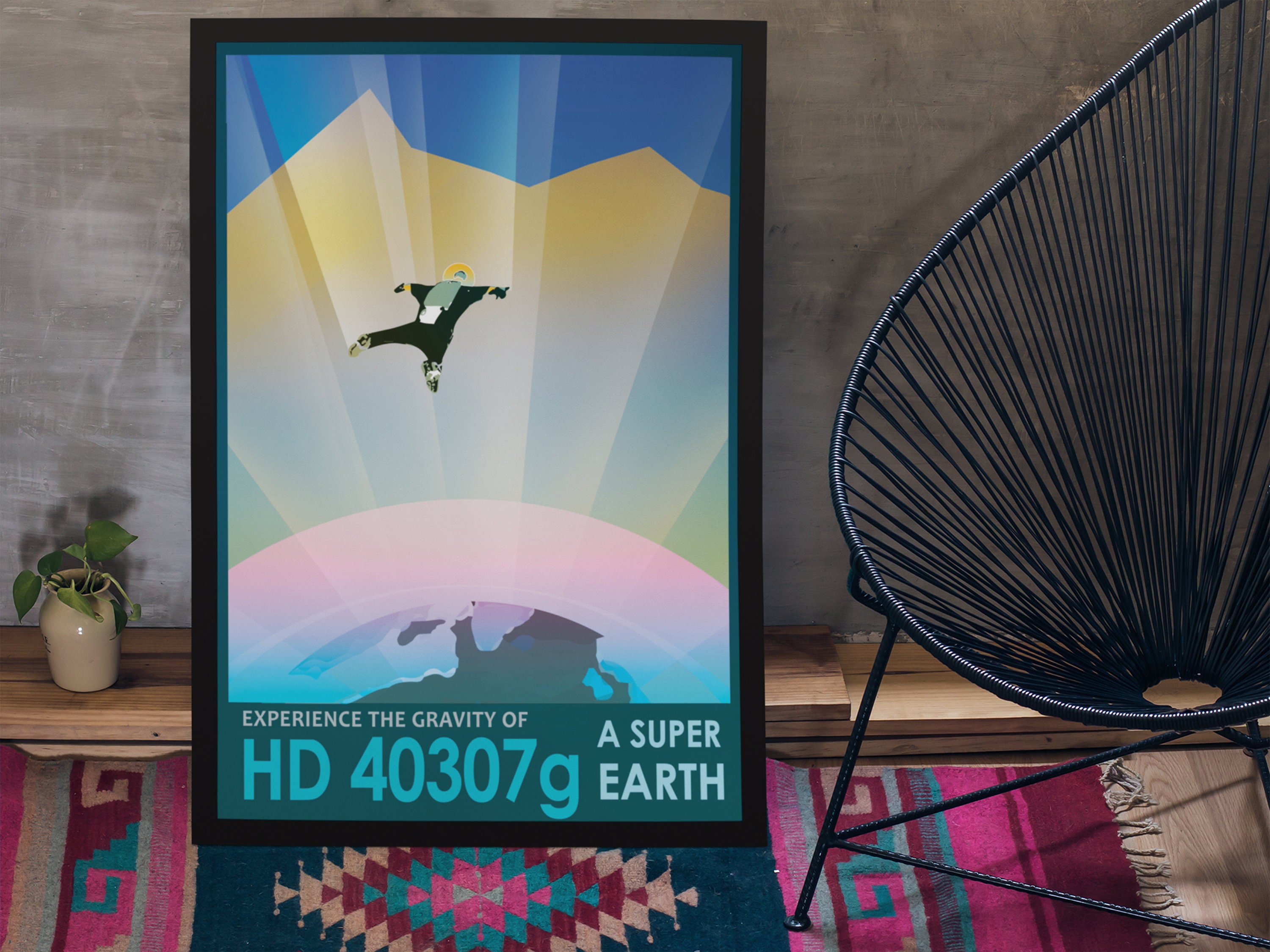 Printable NASA Travel Posters Visions of the Future Experience the ...