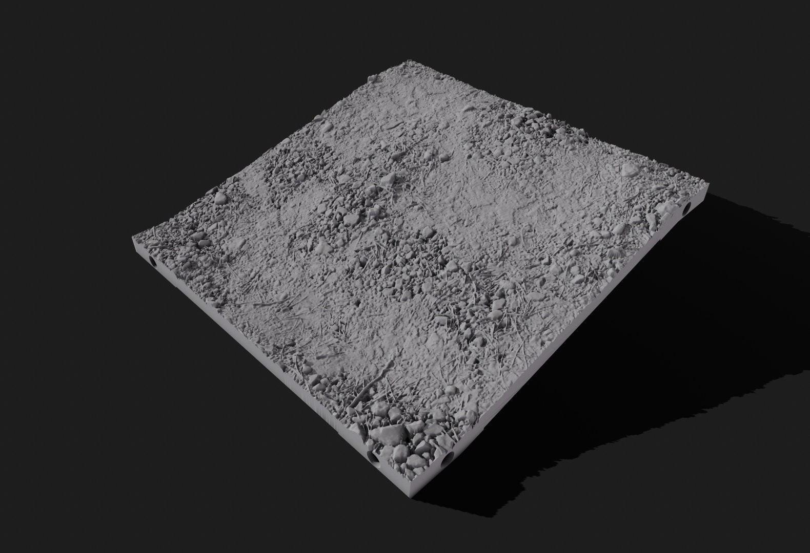 3D Printable Terrain: 6" Modular Hills Tiles STL (PDF) - Etsy