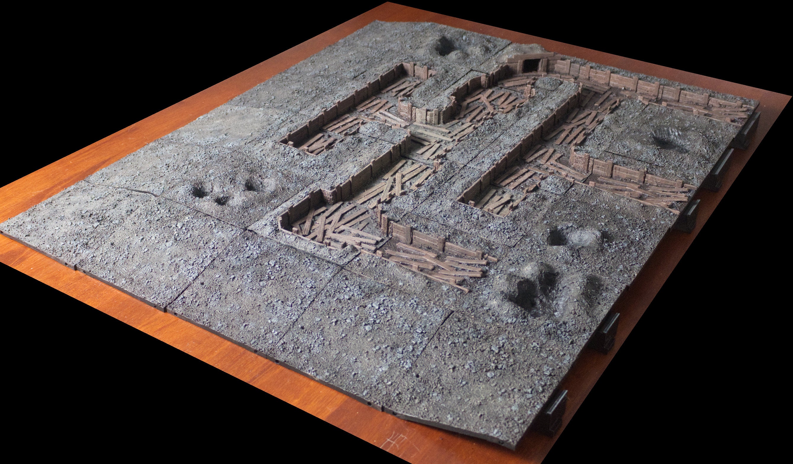 3D Printable Trench Terrain Tiles: Modular Battlefield (STL Files) - Etsy