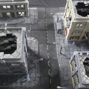 3D Printable Modular City | 6" X 6" Tiles | STL Files | Digital ...