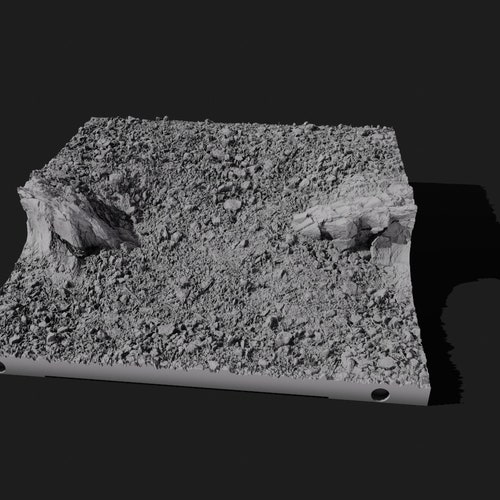 3D Printable Ground Terrain STL Files 6 X 6 - Etsy