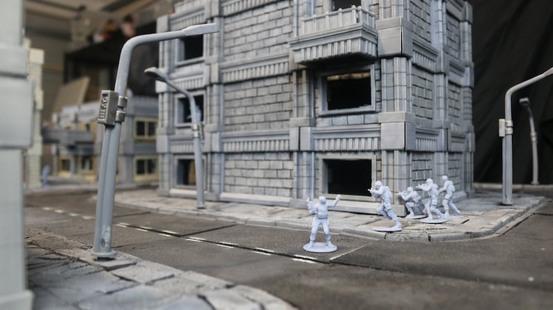 3D Printable Modular City | 6" X 6" Tiles | STL Files | Digital ...