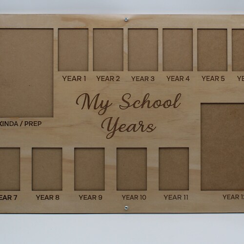 Personalised School Photo Frame - Etsy