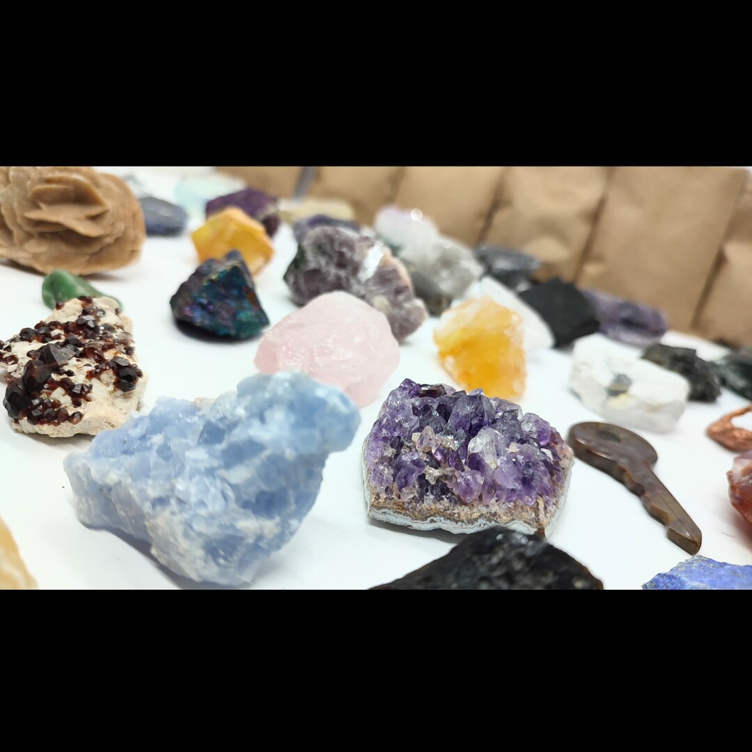 Angel Number 1111 - [10] Mystery Crystals | 10 Random Gemstones ...