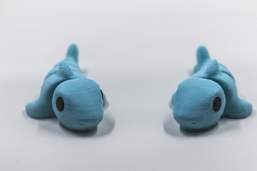 3D Printed Articulated Mini Shark| Mini Animal| Mini Shark| Shark ...