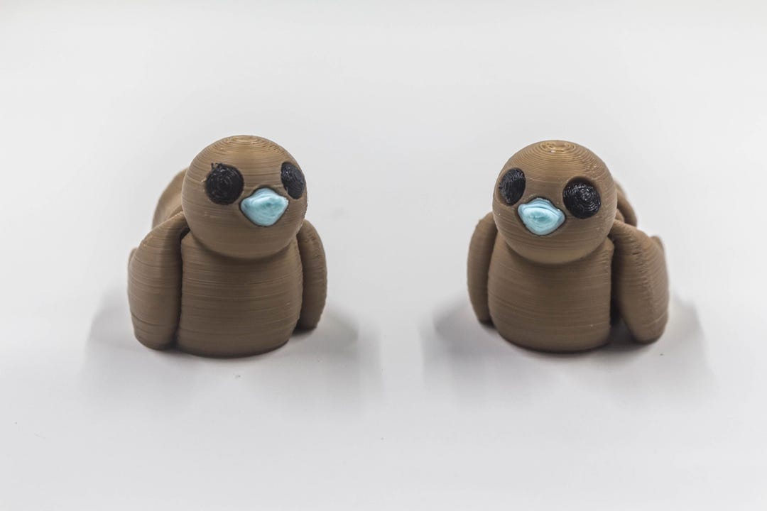3D Printed Articulated Mini Duck Mini Animal Mini Duck Duck Fidget Toy ...