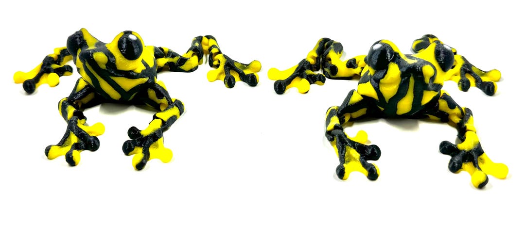 Articulated Corroboree Frog| Articulated Frog| Frog| Cinderwing3d ...