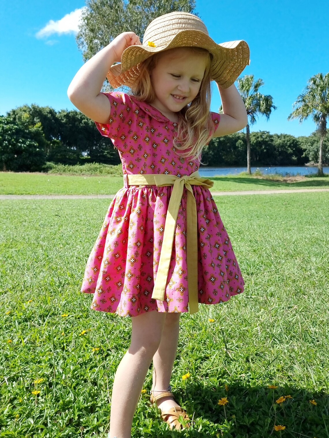 Acacia Dress and Skirt PDF Sewing Pattern | Size 1-12 | Made for Woven ...