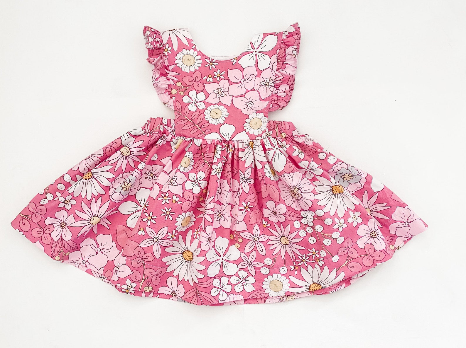 Florin Pinafore PDF Sewing Pattern | Size 1-12 | Easy Dress Pattern ...