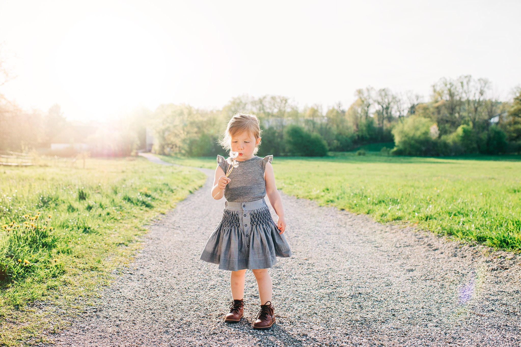Acacia Dress and Skirt PDF Sewing Pattern | Size 1-12 | Made for Woven ...