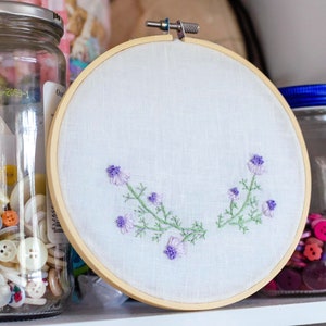 Chamomile PDF Embroidery Pattern - Etsy
