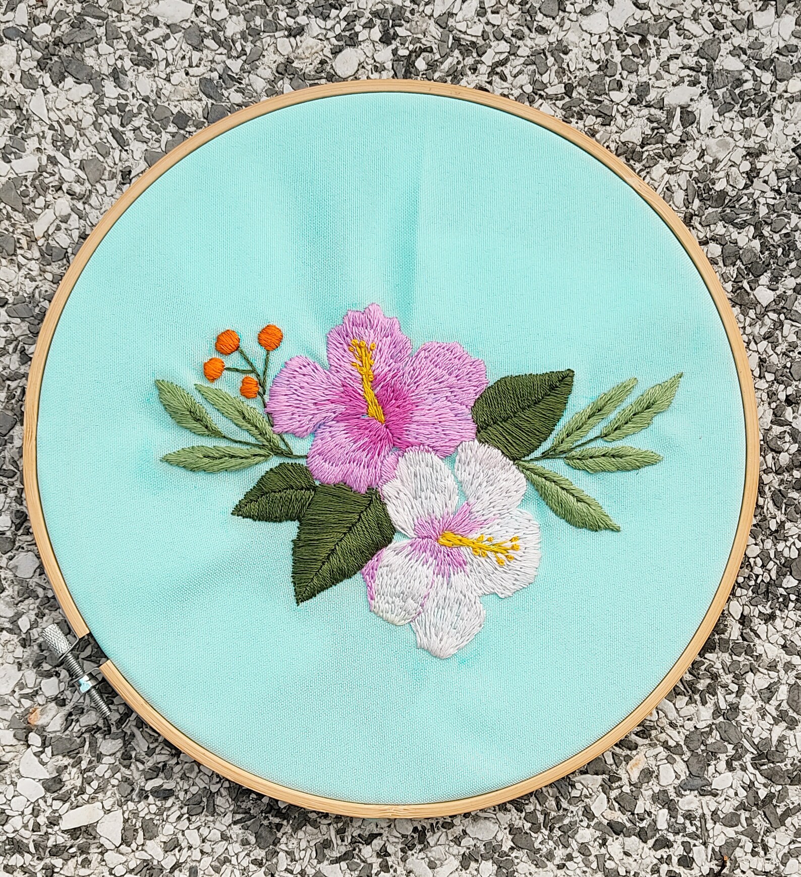 Hibiscus Embroidery PDF Pattern Collection Bird of Paradise Plumeria ...