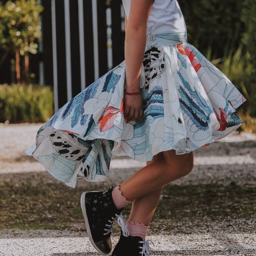 Hi-low Skirt Sewing Pattern Full Length PDF Sewing Pattern - Etsy