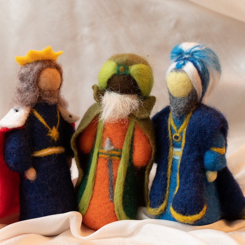 Felted Nativity - Etsy