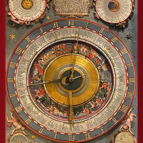 Astronomical Clock - Etsy