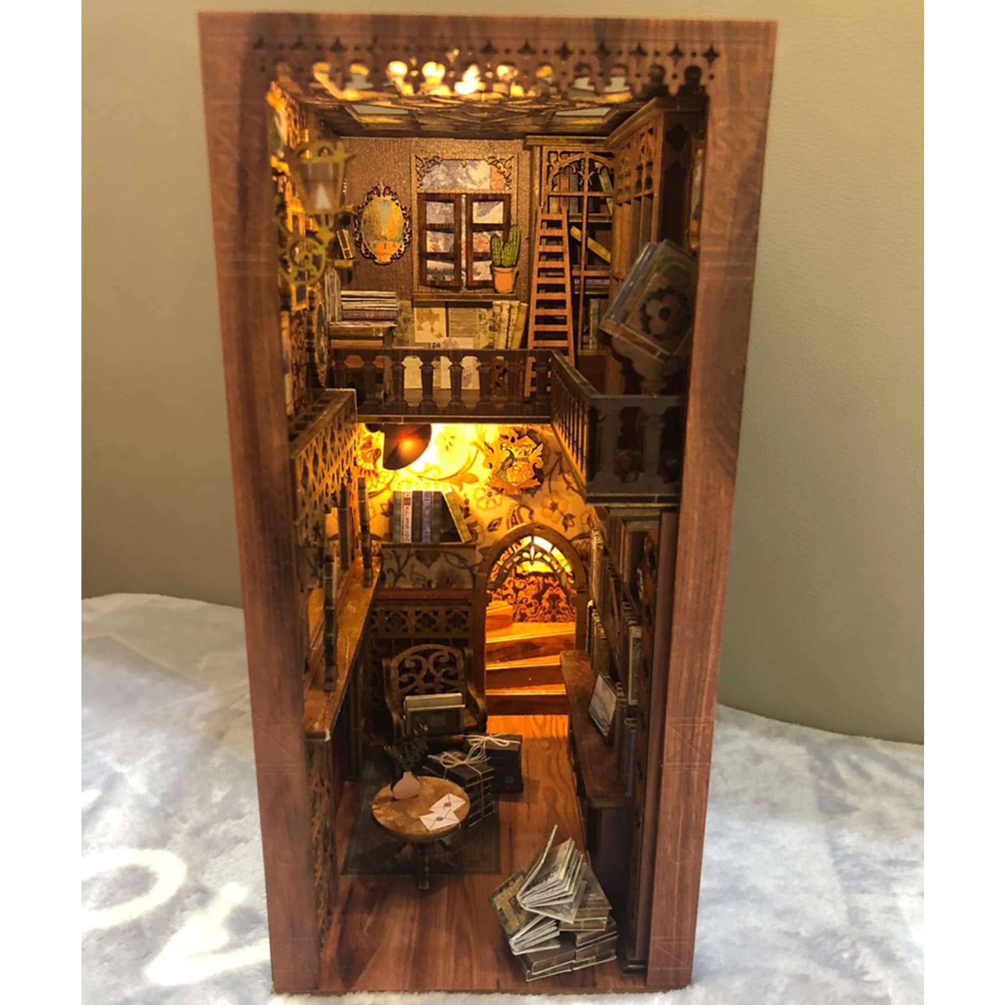 Miniature Books Library Book Nook Wizards Book Nook 3D - Etsy